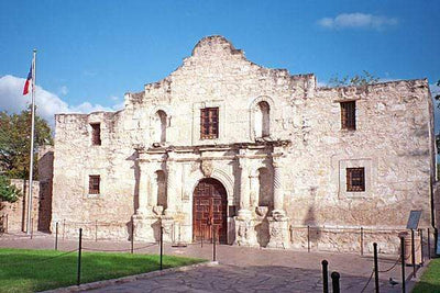 Alamo Layout and Points of Interest – 1836 Battle Map