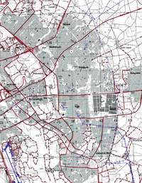 Mosul, Iraq – 2007 City Topographical Map